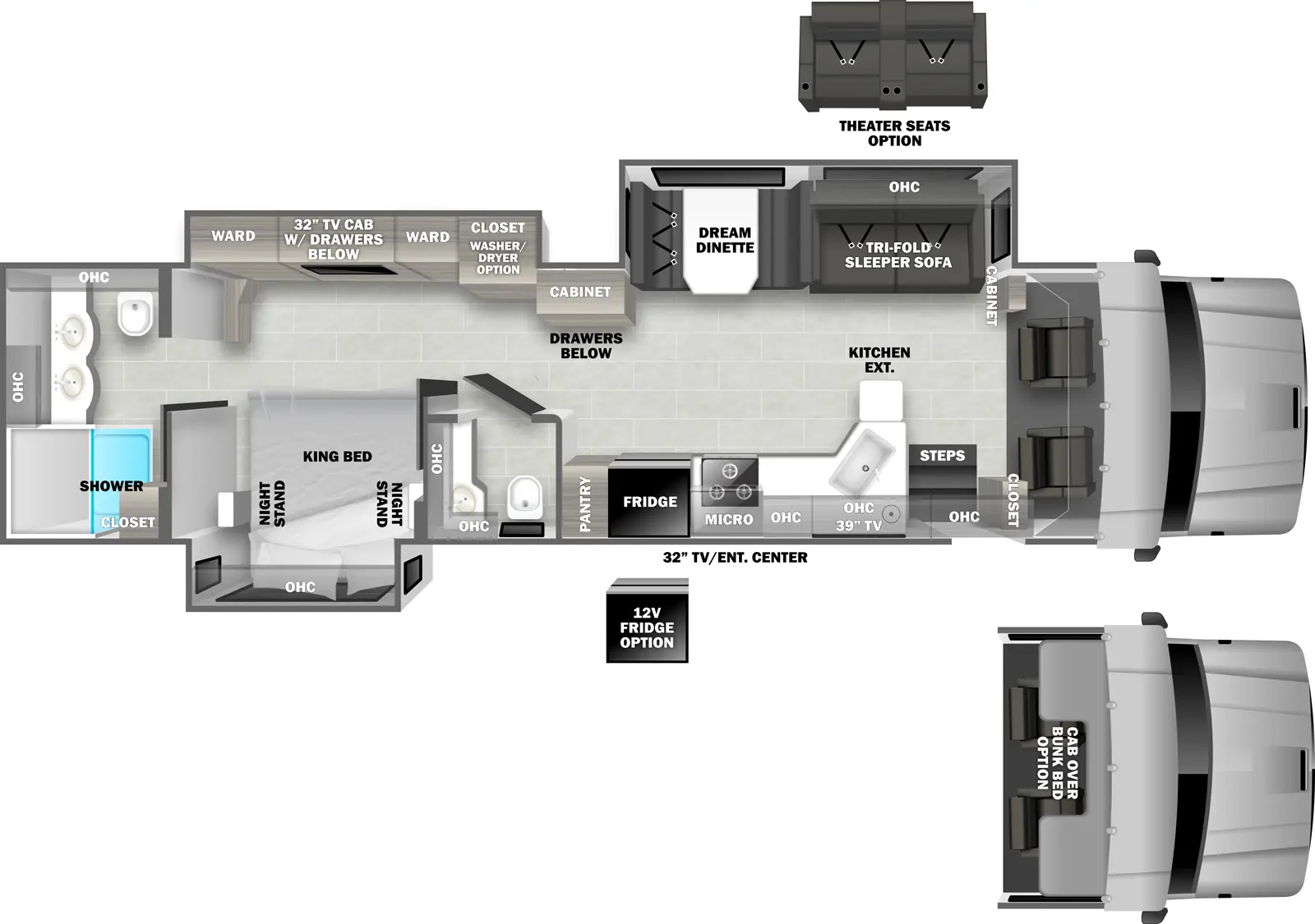Dx3 Floorplans - Dynamax RV