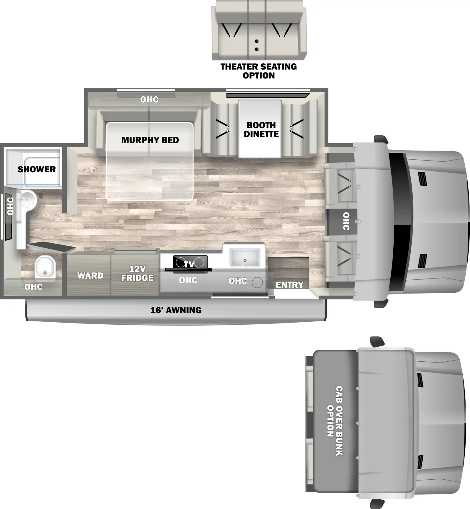 Isata 3 Floorplans - Dynamax RV