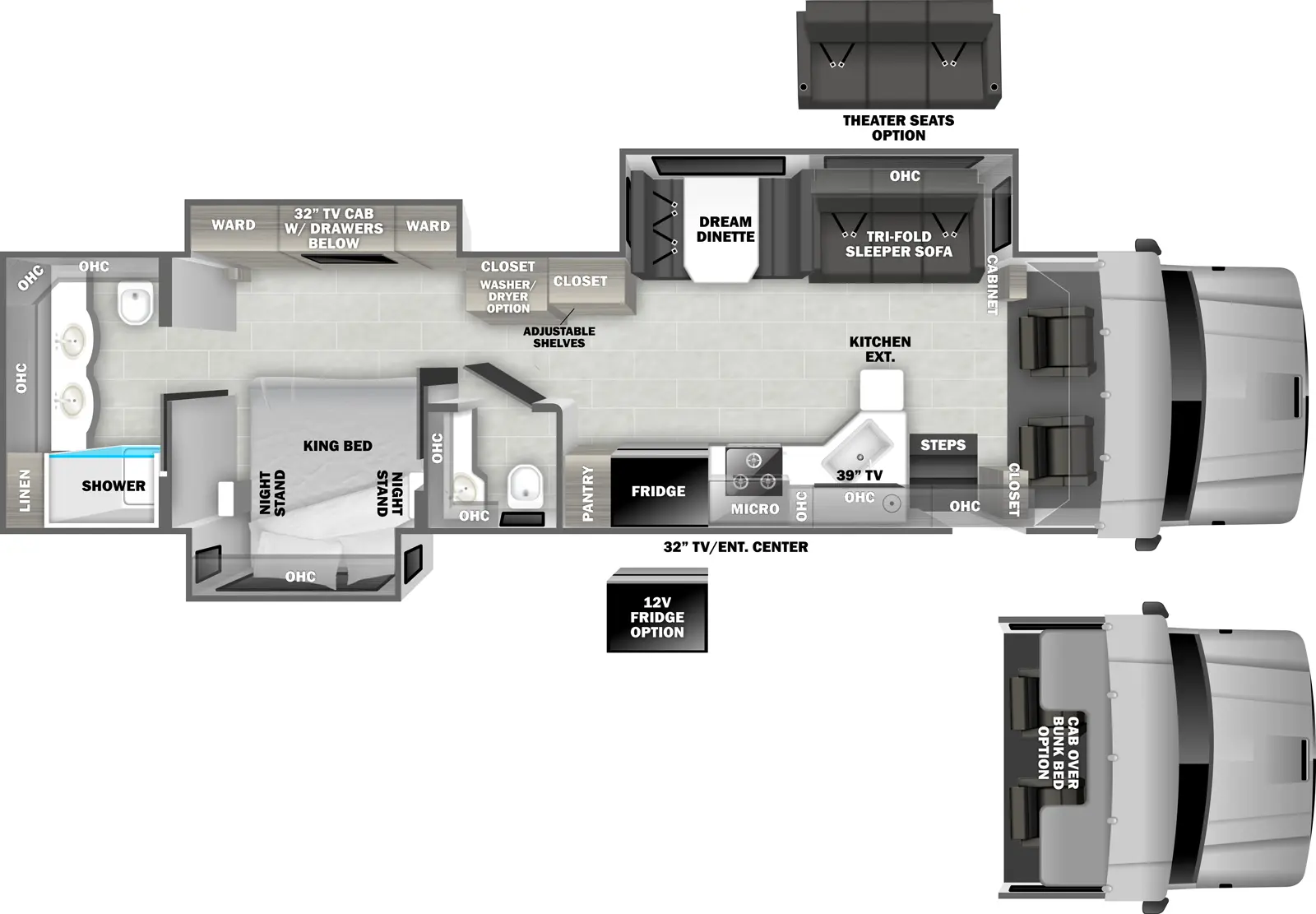 Dx3 Floorplans - Dynamax RV