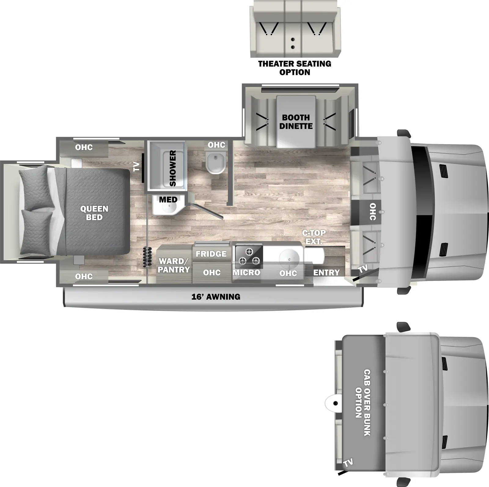 Isata 3 Floorplans - Dynamax RV